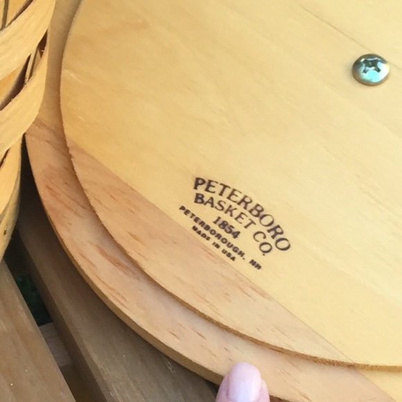 Peterboro Basket Co. | Dining | Peterboro Basket Co Ice Bucket With Lid ...